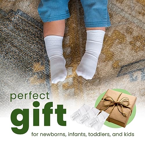squid socks Viscose from Bamboo Socks | 0-6M, 6-12M, 12-24M, & 2T-3T | Socks that Stay On | As Seen on Shark Tank | Cloud