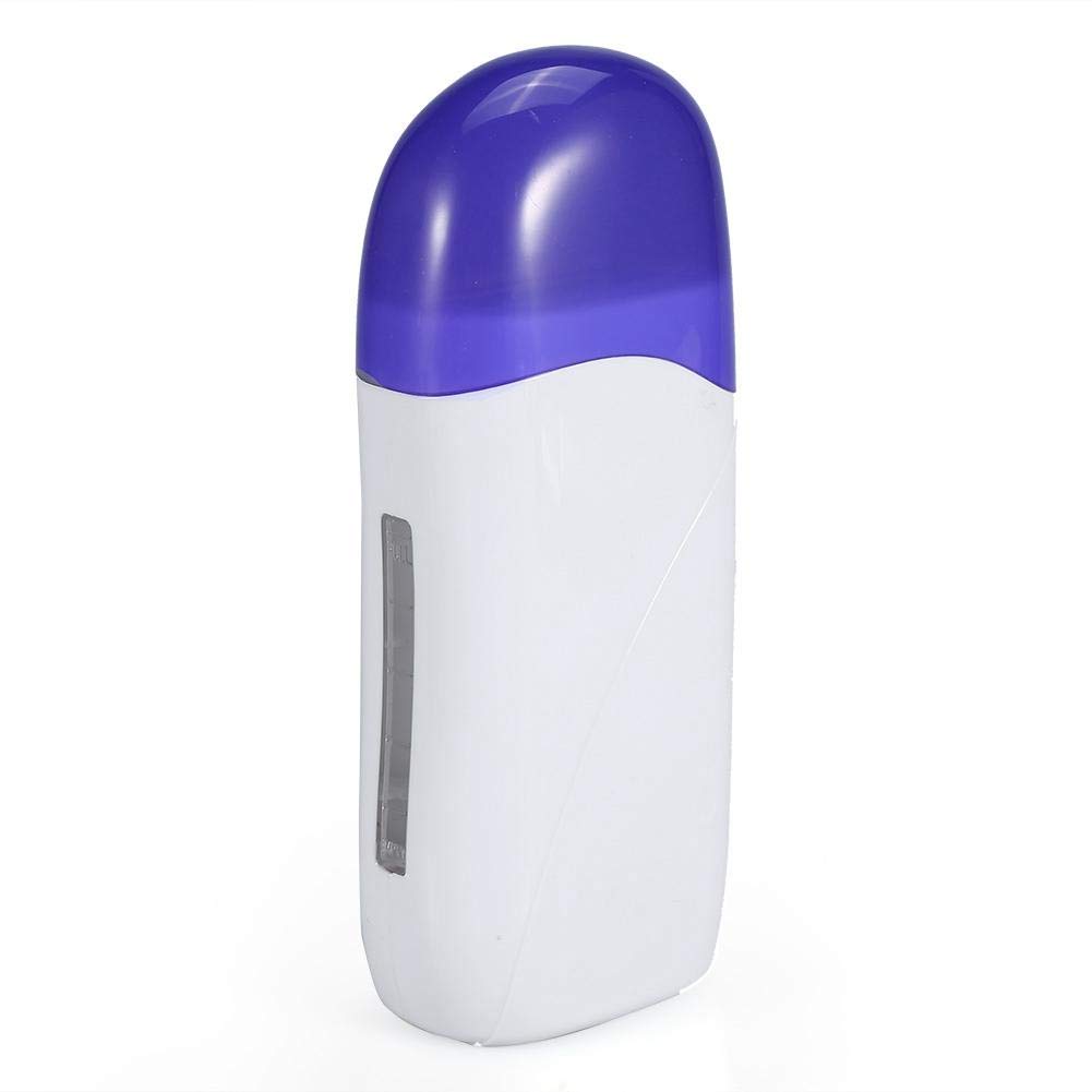 3 Types Portable Wax Roller Warmer for Women's Hair Removal, Roll on Home and Salon Waxing Machine with Cartridges (06#)