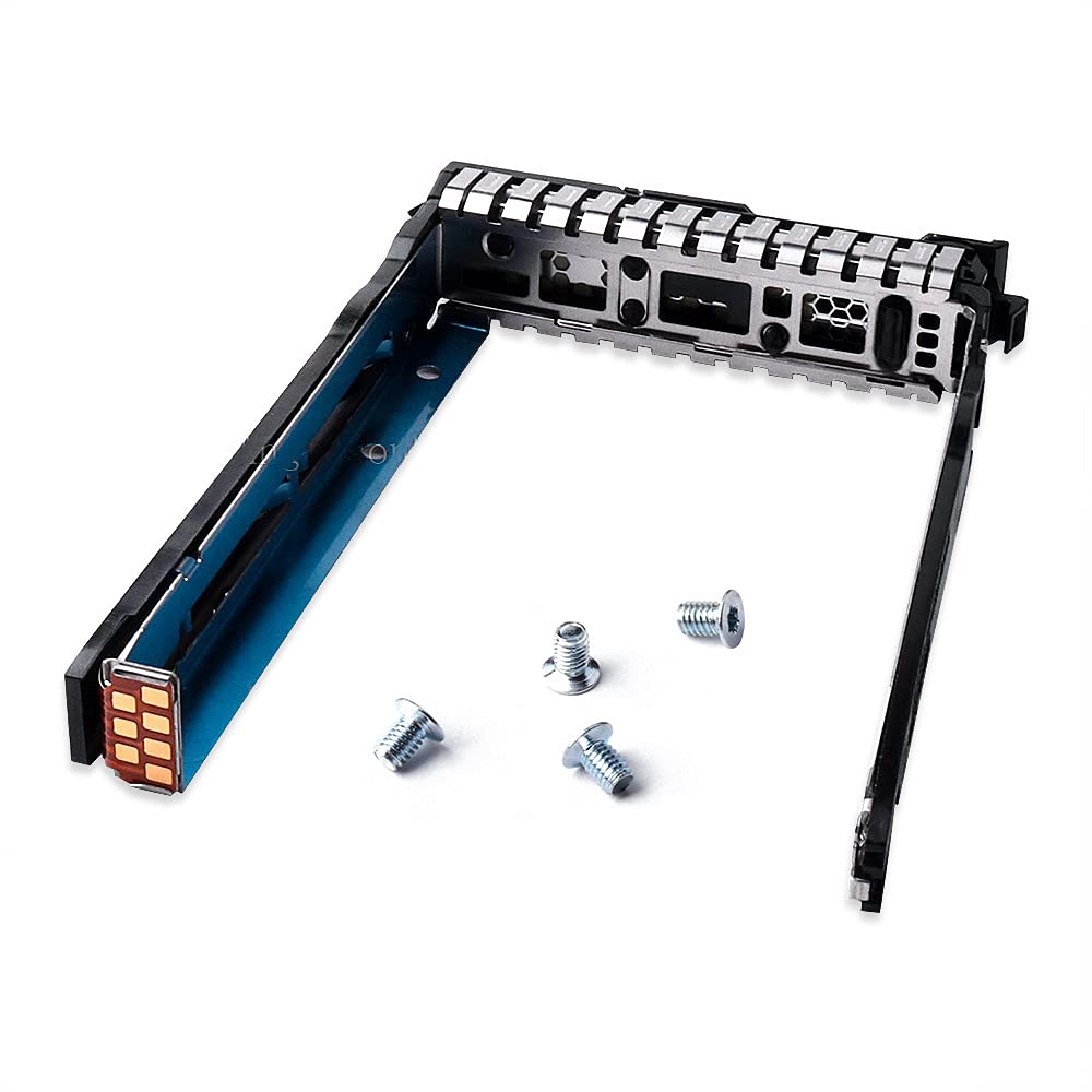 2.5" SFF SAS SATA NVMe SSD Drive Tray Caddy Carrier Sled 727695-001 for HP Proliant Gen10 G10 DL360 DL380 with 2.5" Hot-Plug Drive Cage