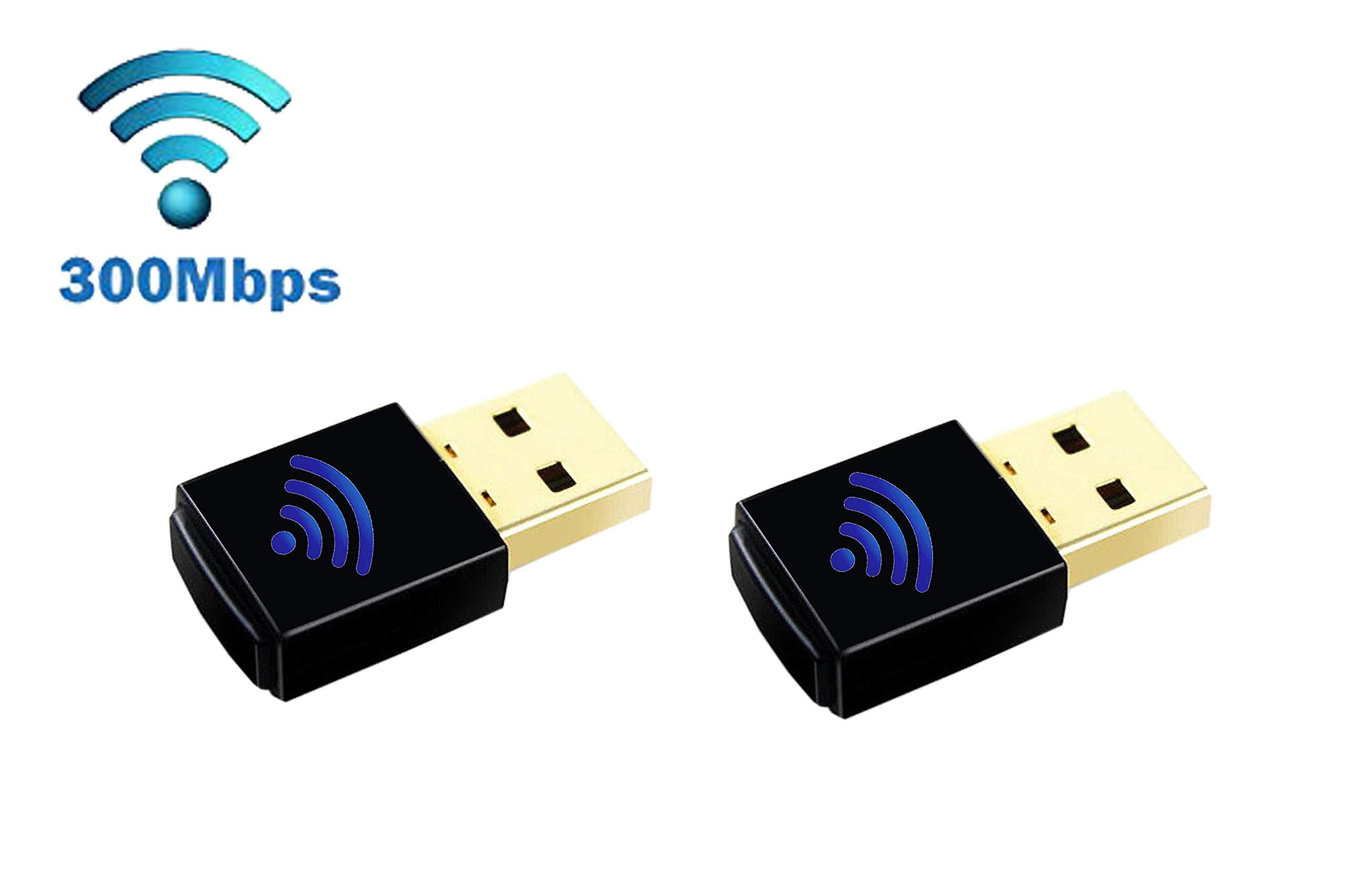 2 Pack Supports Y/L WF40 Wi-Fi USB Dongle and IP Phones T27G,T29G,T46G,T48G,T46S,T48S,T52S,T54S, (150 MBS)