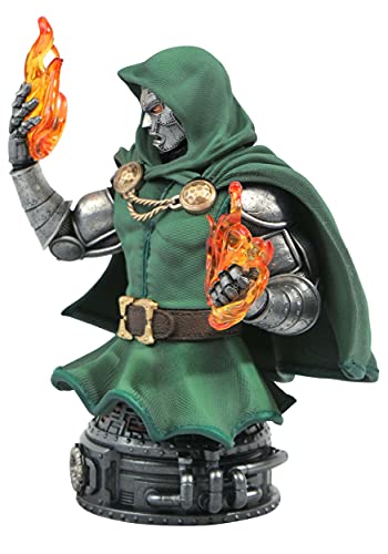 DIAMOND SELECT TOYS Marvel Doctor Doom Bust, Multicolor, 6 inches