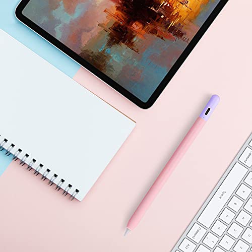Case for Stylus Pen Silicone Stylus Pen Cover Holder Anti-Slip Stylus Pen Sleeve Compatible with Type C Charging Port Stylus Pen