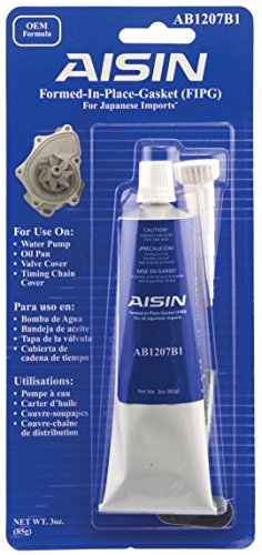 AISIN AB1207B1 Black Gasket Sealant Tube, 3 oz