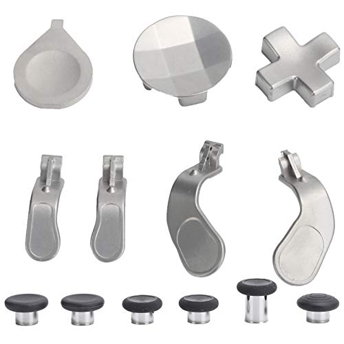 01 02 015 Controller Thumbsticks Replacement, Game Controller Button Set Detachable Different Heights Smoothly Like Floatable for ELITE Series 2