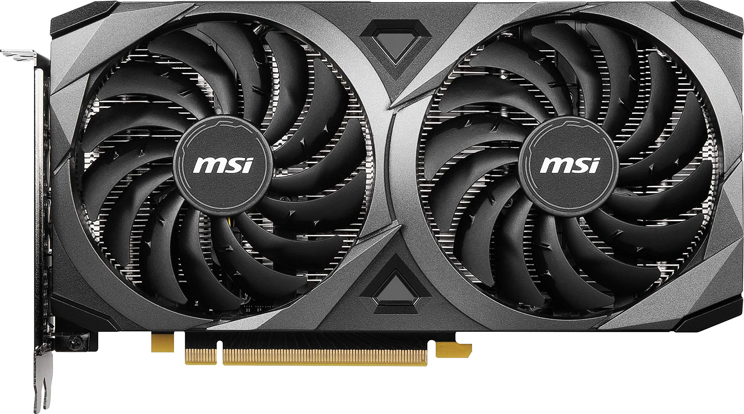 MSI Gaming GeForce RTX 3060 12GB 15 Gbps GDRR6 192-Bit HDMI/DP PCIe 4 Torx Twin Fan Ampere OC Graphics Card (RTX 3060 Ventus 2X 12G OC) (Renewed)
