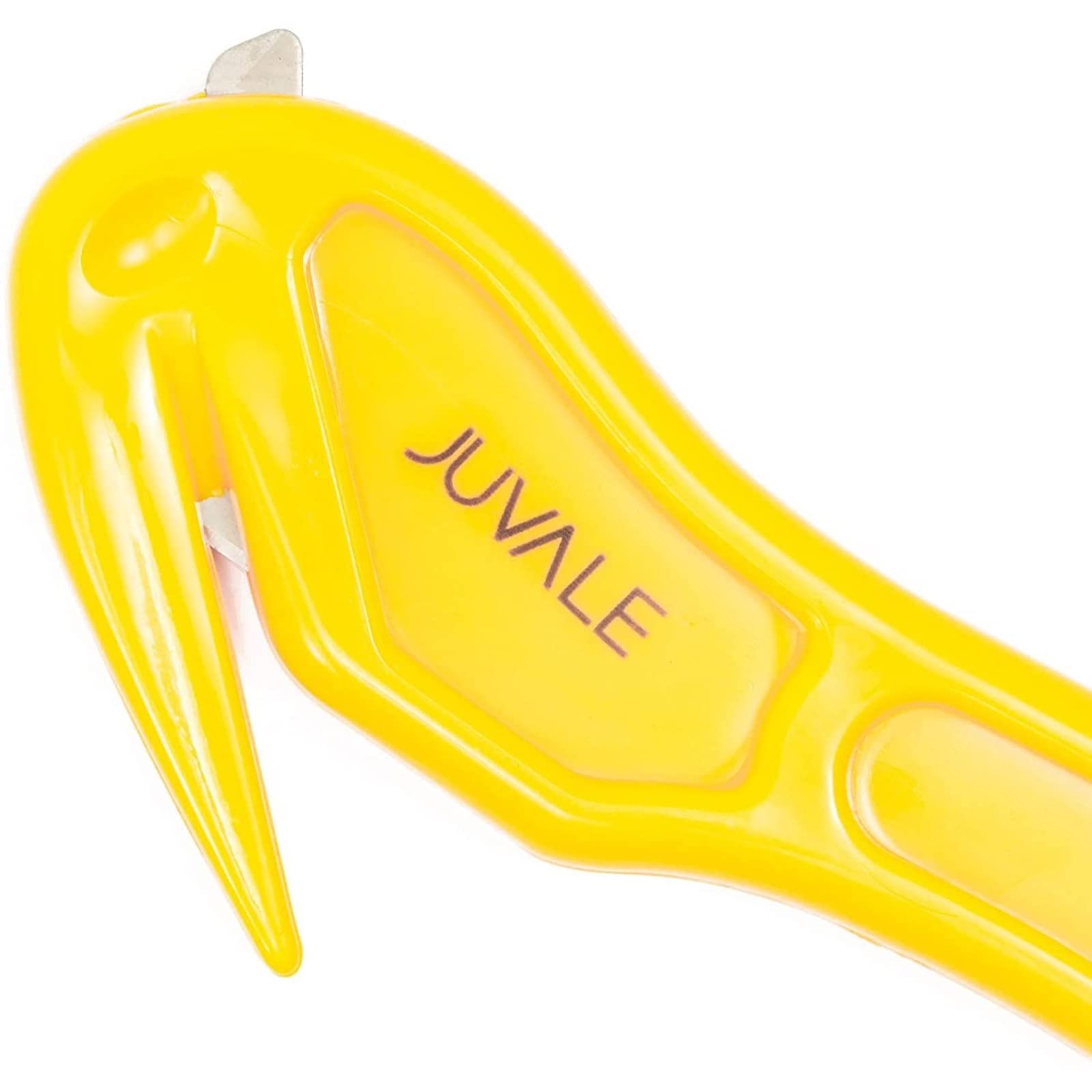 12 Count Film Cutter Tool Knives, Wrap Opener, Tape Splitter, Disposable, Yellow (2 x 5.9 in)