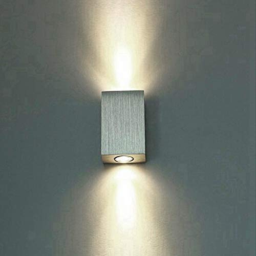 01 Aluminum Alloy LED Wall Light, Wall Mounted Lamp, Wall Mounted Corridor Lamp, Garden Lights for Ground/Garden Home Decoration Indoor Outdoor