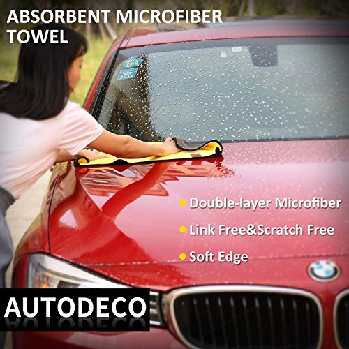 Dry Towel for Cars, (6PCS)Microfiber Extra Thick Cleaning Cloths,Car Drying Towel Scratch-Free Car Detailing Buffing Polishing Soft Super Absorbent Towel 800 GSM 12 in x24 in
