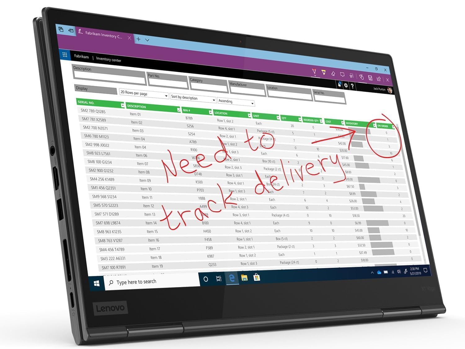 Lenovo ThinkPad X1 Yoga 4th Gen 20QF0007US 14" Touchscreen 2 in 1 Ultrabook - 1920 x 1080 - Core i5 i5-8365U - 16 GB RAM - 256 GB SSD - Gray - Windows 10 Pro 64-bit (Renewed)