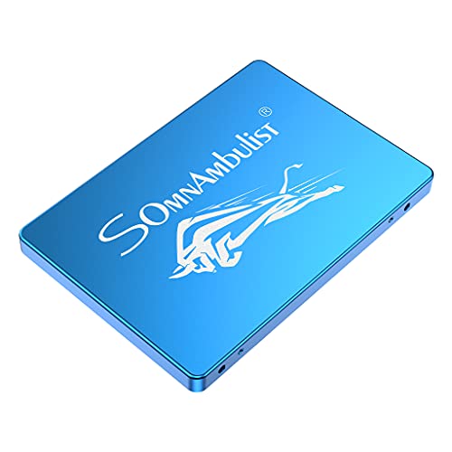 Somnambulist 2.5 inch SATA SSD120GB 240GB 60GB SATA3 Internal Ssd Solid State Hard Drive (Blue Cow-60GB)