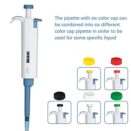 NestEcho Lab Single-Channel Pipettor,Adjustable Pipette 100-1000ul microliter Volume