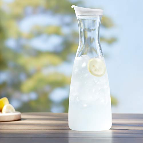 Amazon Basics 1.6-Quart Tritan Carafe with Lid