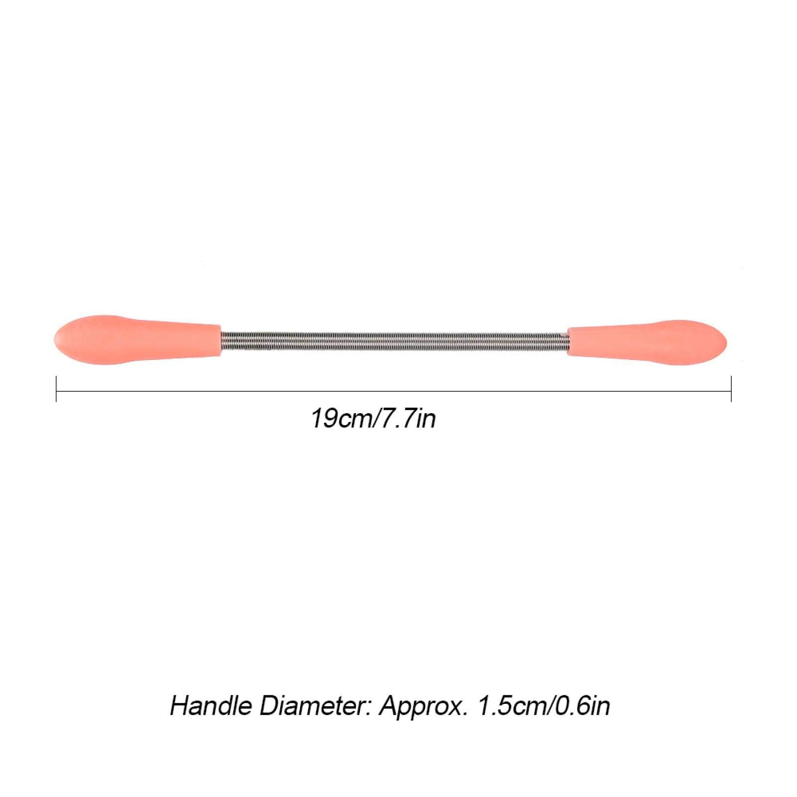 5pcs Facial Hair Remover Stainless Steel Spring Manual Epilator Threading Beauty Tool for Quick Hair Removal