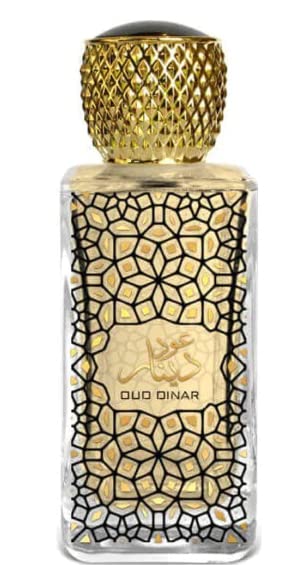 Al Fares Oud Dinar unisex perfume (women and men), Emper, Eau de parfum, vaporisateur natural spray (100 ml/ 3.4 Fl. Oz)