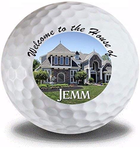 1 Dozen Certified ProV1X Custom Logo Refinished Mint Golf Balls - Custom Golf Balls, Personalized Golf Balls, Logo Golf Balls Comes in Christmas Ribbon Packaging!