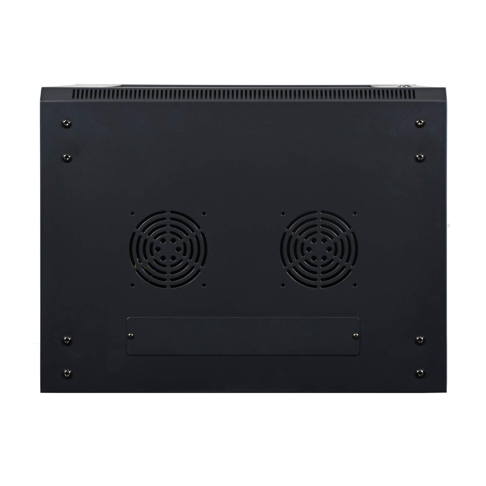 Aeons 12U Signature Wall Mount 19-inch IT Network Cabinet Enclosure Server Rack 16-inch depth glass door