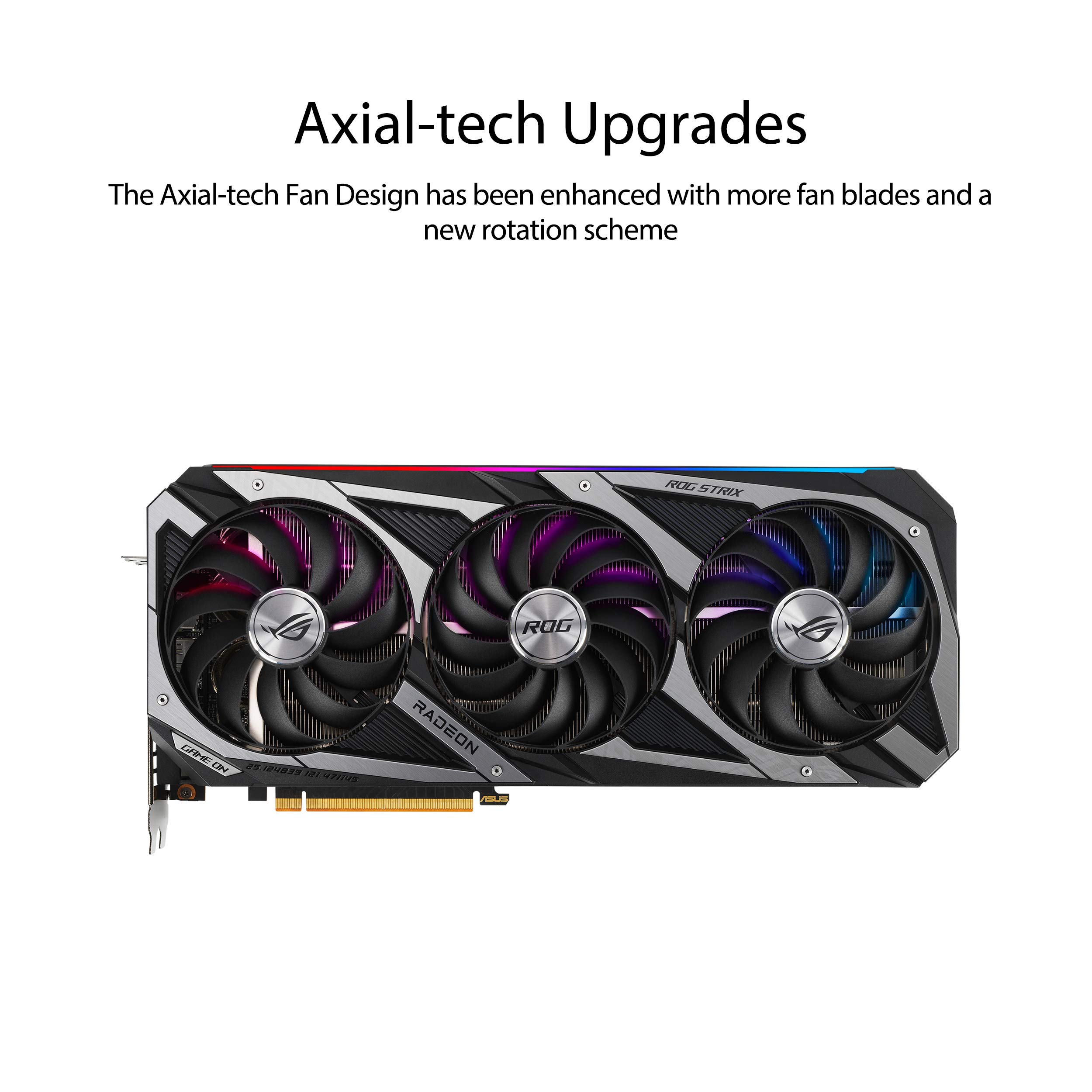 ASUS ROG Strix AMD Radeon RX 6700 XT OC Edition Gaming Graphics Card RDNA 2, PCIe 4.0, 12GB GDDR6, HDMI 2.1, DisplayPort 1.4a, Axial-tech Fan Design, 2.9-Slot, Super Alloy Power II, GPU Tweak II