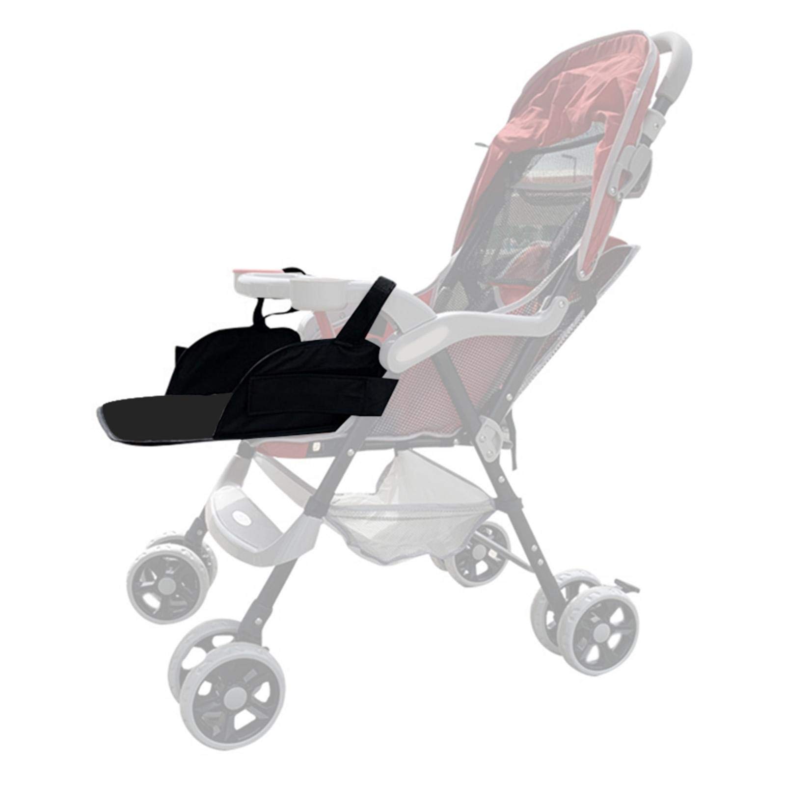 Stroller Footrest, Stroller Leg Rest Extension, Pram Feet Extension Footrest Pushchair Accessories, Extended Seat Board for Baby Stroller