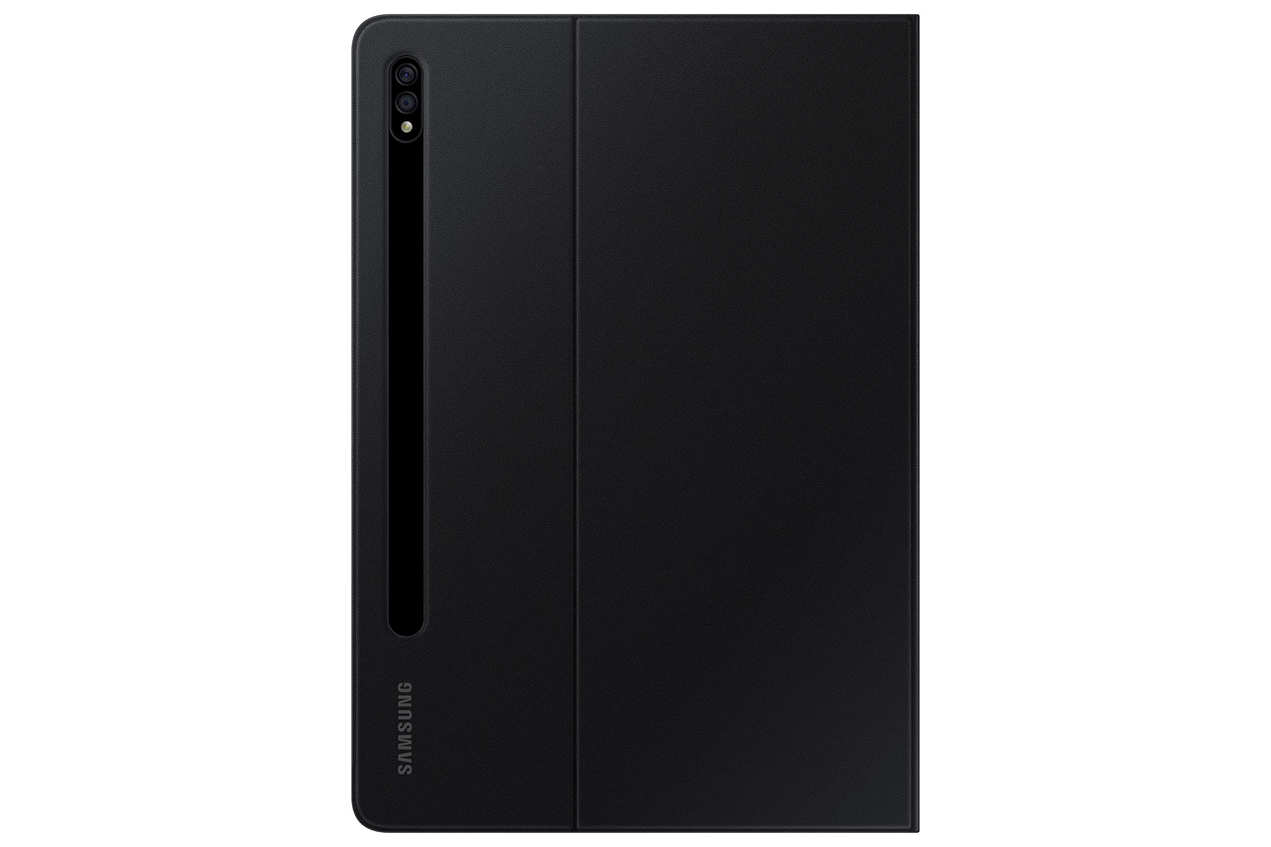 SAMSUNG Galaxy Tab S7 Book Cover, Protective Tablet Case w/ 2 Viewing Angles, Magnetic Design, S Pen Holder, Slim, Lightweight, US Version, Mystic Black