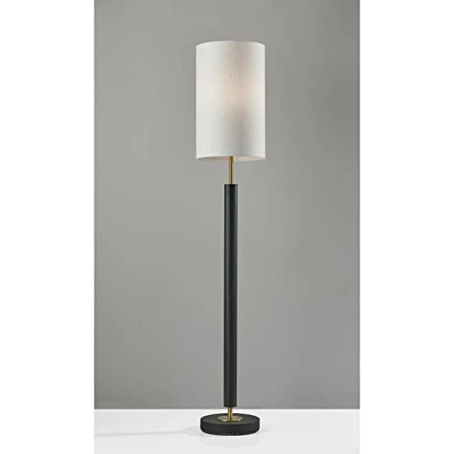 Adesso 4174-01 Hollywood Floor Lamp, Black