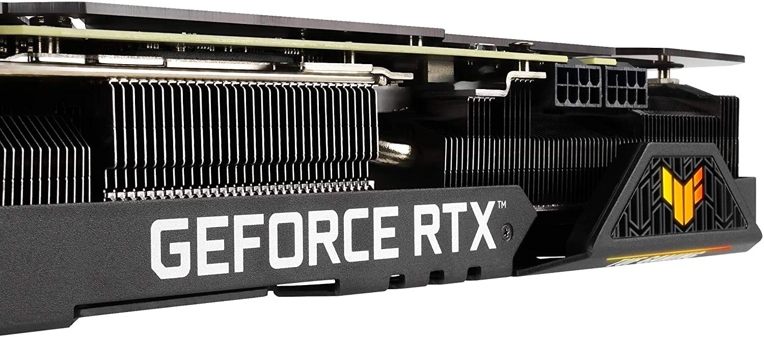 ASUS TUF Gaming NVIDIA GeForce RTX 3080 OC Edition Graphics Card, 10GB GDDR6X, PCIe 4.0, HDMI 2.1, DisplayPort 1.4a, Dual Ball Fan Bearings, GPU Tweak II w/ Mytrix HDMI Cable