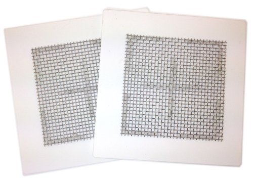 1 X Two (2) Ceramic Ozone Plates for EcoQuest Fresh Air and others 4.5"x4.5"