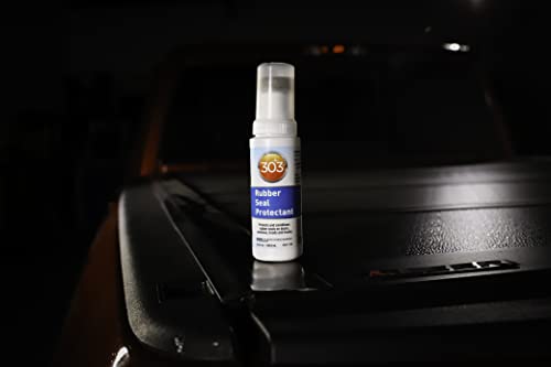 303 Rubber Seal Protectant - Protects And Conditions Seals On Doors, Windows, Hoods, Trunks Rejuvenates Color Old Seals, 3.4 fl. oz. (30324)