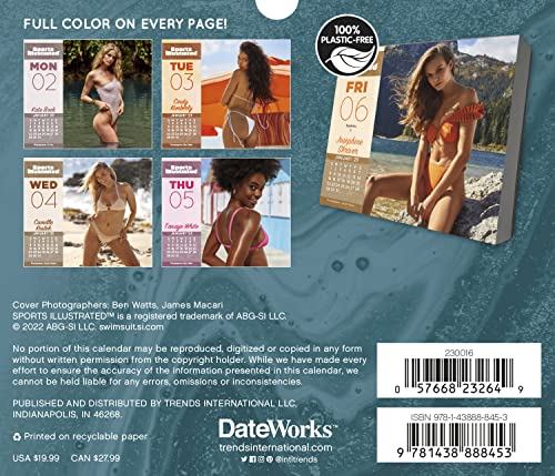 2023 Sports Illustrated Swimsuit Day-at-a-Time Box Calendar
