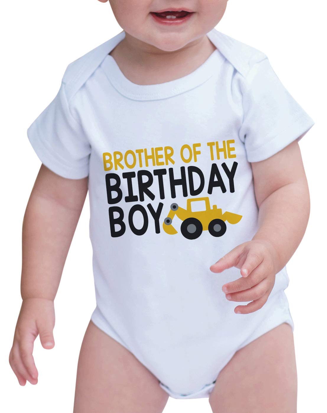 7 ate 9 Apparel Boy's Brother Construction Onepiece 6-12 Months