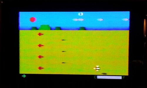 1983 Audio Visual By Spectravideo International, Ltd. Spectravideo Planet Patrol Game Cartridge #Sa-202 for Atari and Sears Video Game Systems (Atari 2600 & Sears System That Takes Atari 2600 Games)