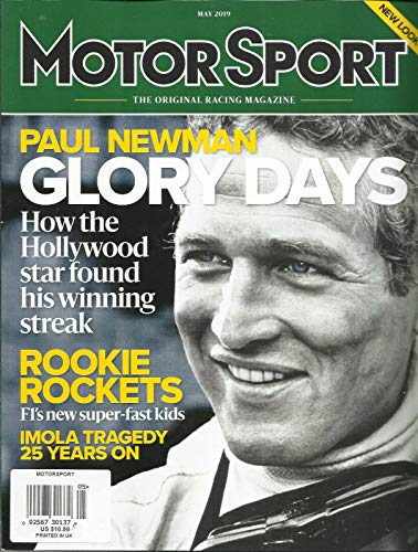 MOTORSPORT MAGAZINE, GLORY DAYS MAY, 2019 ISSUE, 1125 VOL. 95 NO.5
