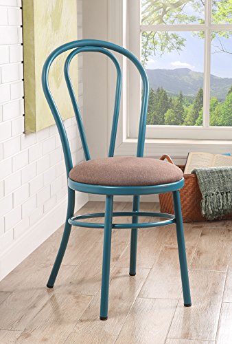 ACME Jakia Side Chair (Set-2) - 96814 - Fabric & Teal