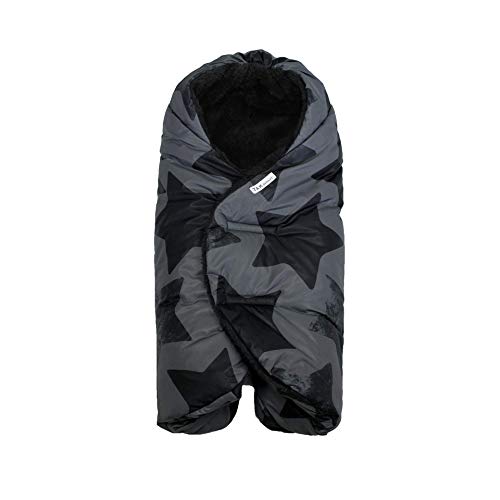 7AM Baby Car Seat Blanket - Multifunctional Car Seat Cover for Baby Boy & Girl, Winter Stroller & Car Seat Swaddle Blankets for Babies, Micro-Fleece & Plush Lined Warm Carseat Cover | Nido (6-18M)
