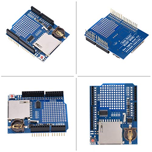 RTC 3.3V Regulator Quick Get Started Data Acquisition Module Stable 1Pc Recorder Assembled Damage Data Recorder for Leonardo or ADK/Mega R3 or Higher