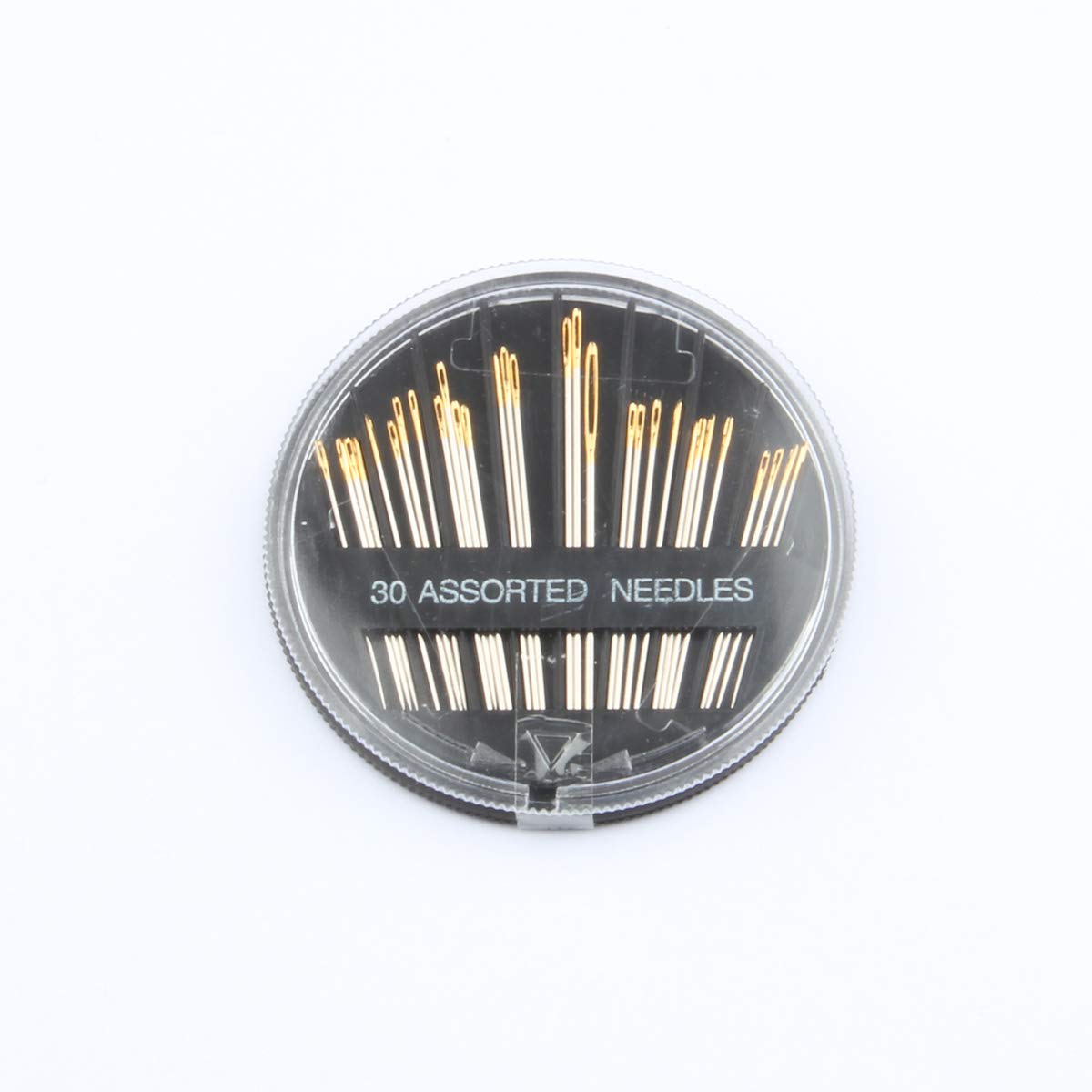 50pcs Wig Clips Stainless Steel Snap Clips for Hair Extensions DIY Wig Combs 9-Teeth 32mm 1.2g/pc, 2pcs Weaving Thread, 1set/30pcs Needles (Light Brown)