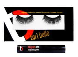 TORI BELLE MAGNETIC EYELASH - Date Night - BLACK EYELASHES & EYELINER - COMPLETE SET