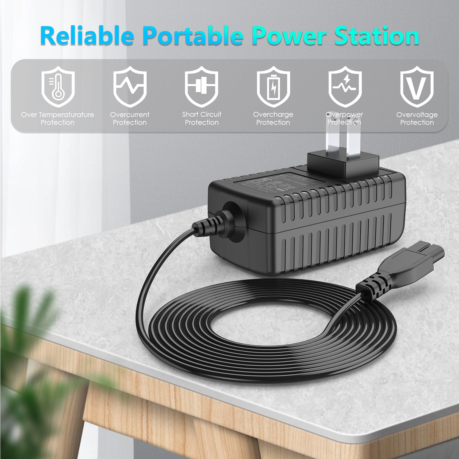 12.6V Charger for Winny Pool Cleaner Compatible with Winny 200 SE HJ1102 A1 OS2010 Cordless Robotic Pool Vacuum Power Adapter