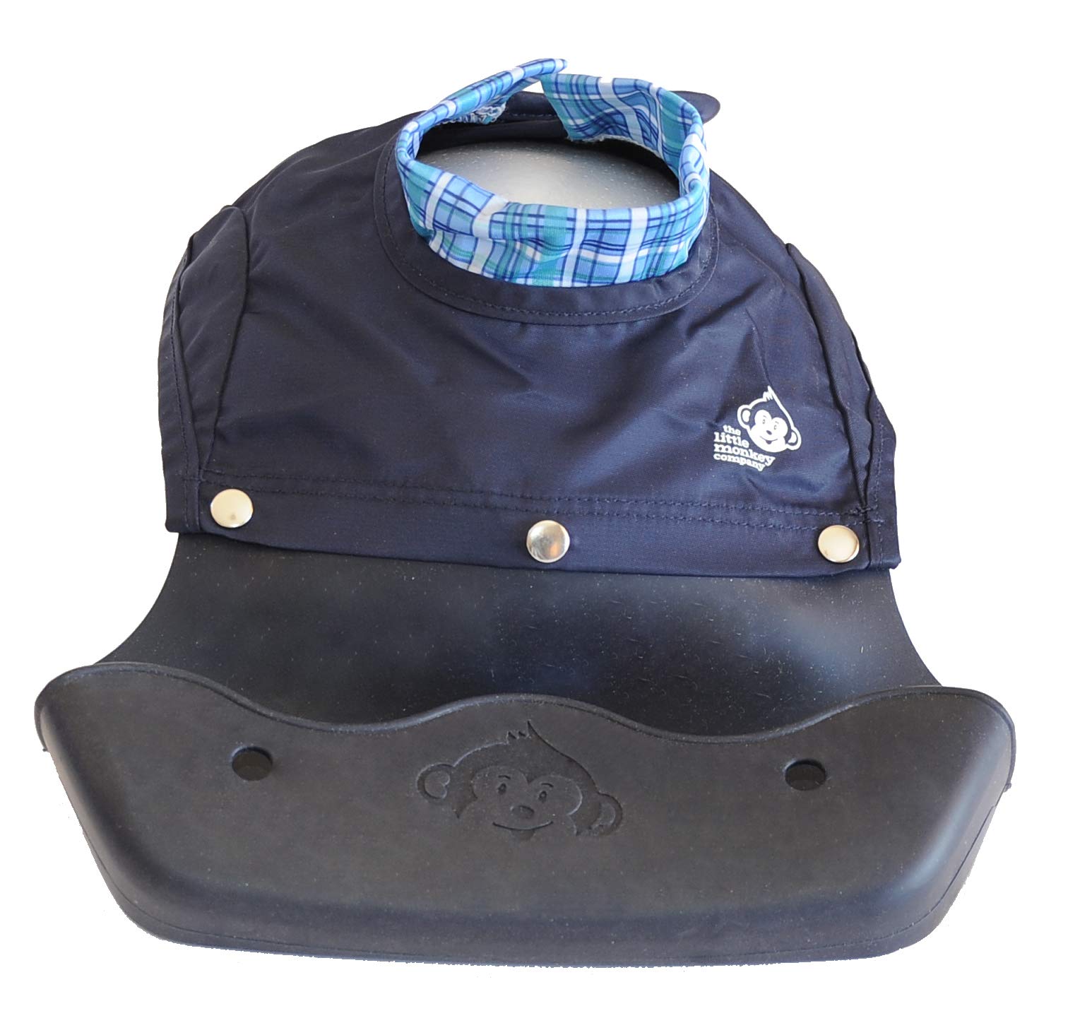 The Little Monkey Company Silicone Bibs for Babies and Toddlers - Wipes Clean in Seconds Waterproof Bib Protects from Every Mess - Made with Premium Materials
