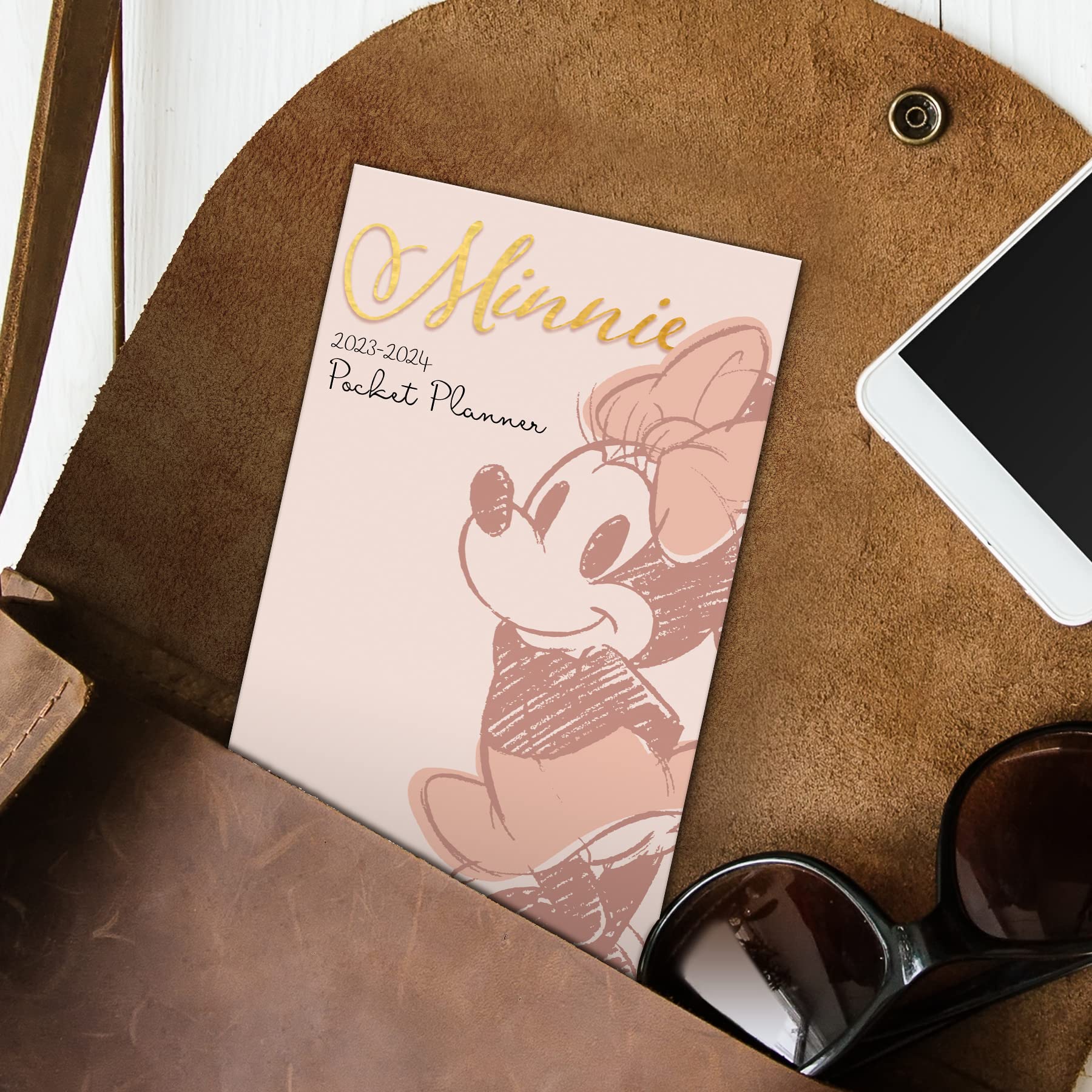 2023-2024 Disney Minnie Mouse Pocket Planner