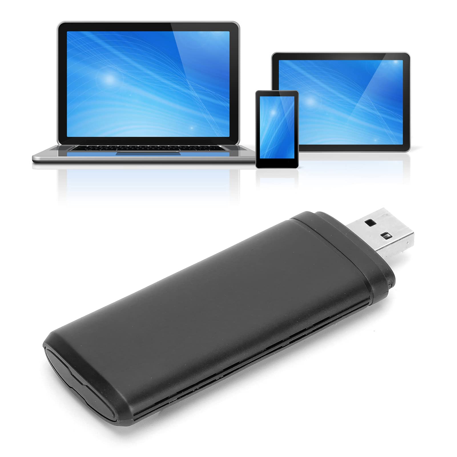 753 Mini USB Adapter,Dual Band 2.4G/5G Network Card, USB 300Mbps Router 802.11an N600 RT5572 TXN600,Support for win7/8/10/kail/linux,for Desktop Computer Laptop