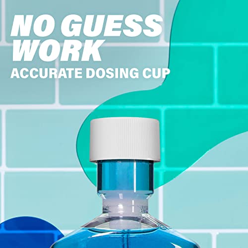 ACT Anticavity Zero Alcohol Fluoride Mouthwash 18 fl. oz., With Accurate Dosing Cup, Arctic Blast