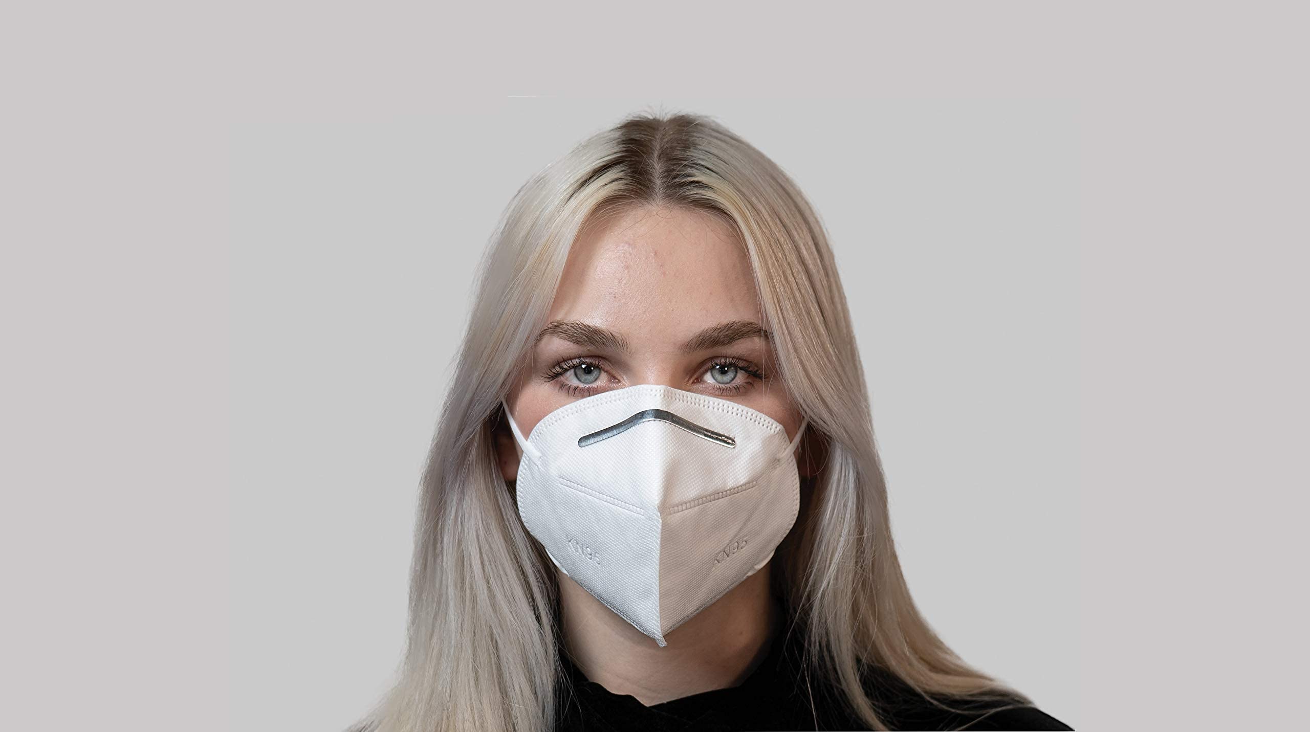 KN95 β Disposable Face Mask | Includes 20 Masks | 5-Ply Layer PM 2.5 Protection | Multiuse Dust & Particle Filtration | Adjustable Nose Piece & Elastic Ear Loop | Comfortable 3D Design Respirator