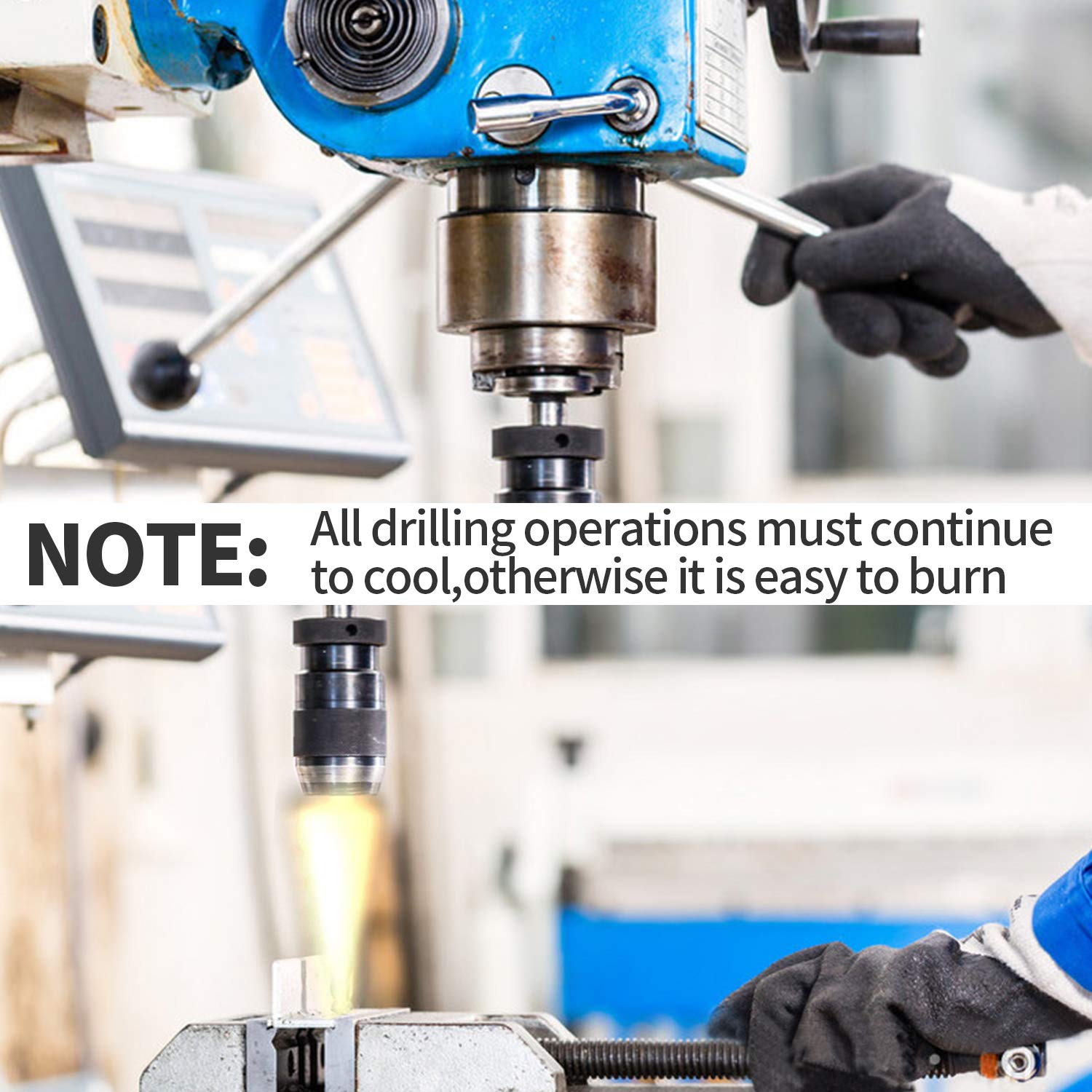 3Pcs HSS Titanium Coated Step Drill Bit Set, 1/4" Hex Shank Drive Quick Change High Speed Steel Cone Drill Bit for Sheet Metal Wood Plastic Hole Drilling Cutting (Metric 3-12mm/ 4-12mm/4-20mm)