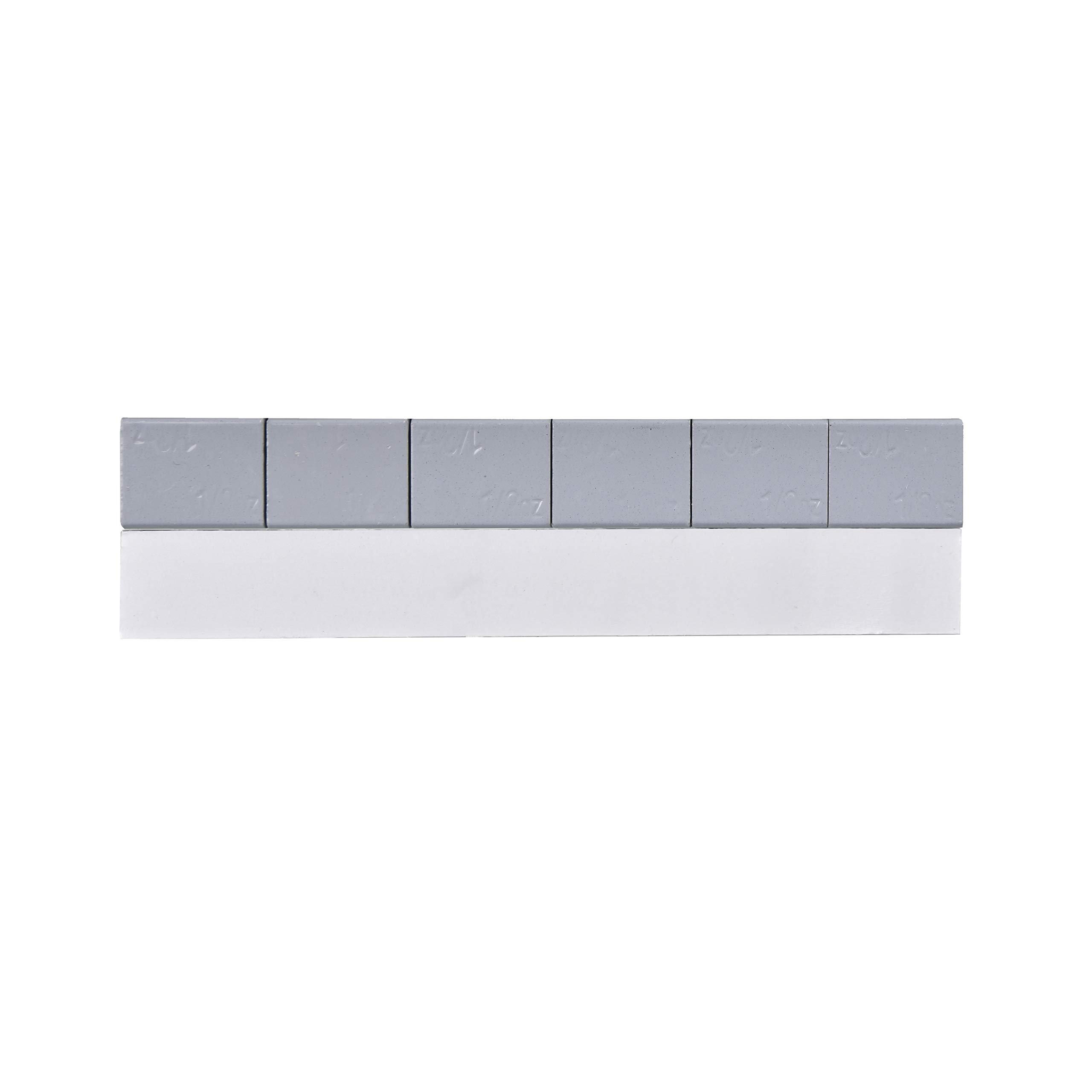 Aain AA024 1/2oz Adhesive Stick On Wheel Weights, Tire Weights For Wheel Balancing 48Strips/Box, Gray,288pcs Tape Made in US, Grey, 1/2oz(0.5oz)