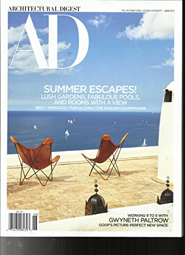 AD ARCHITECTURAL DIGEST, THE INTERNATIONAL DESIGN AUTHORITY JUNE, 2017