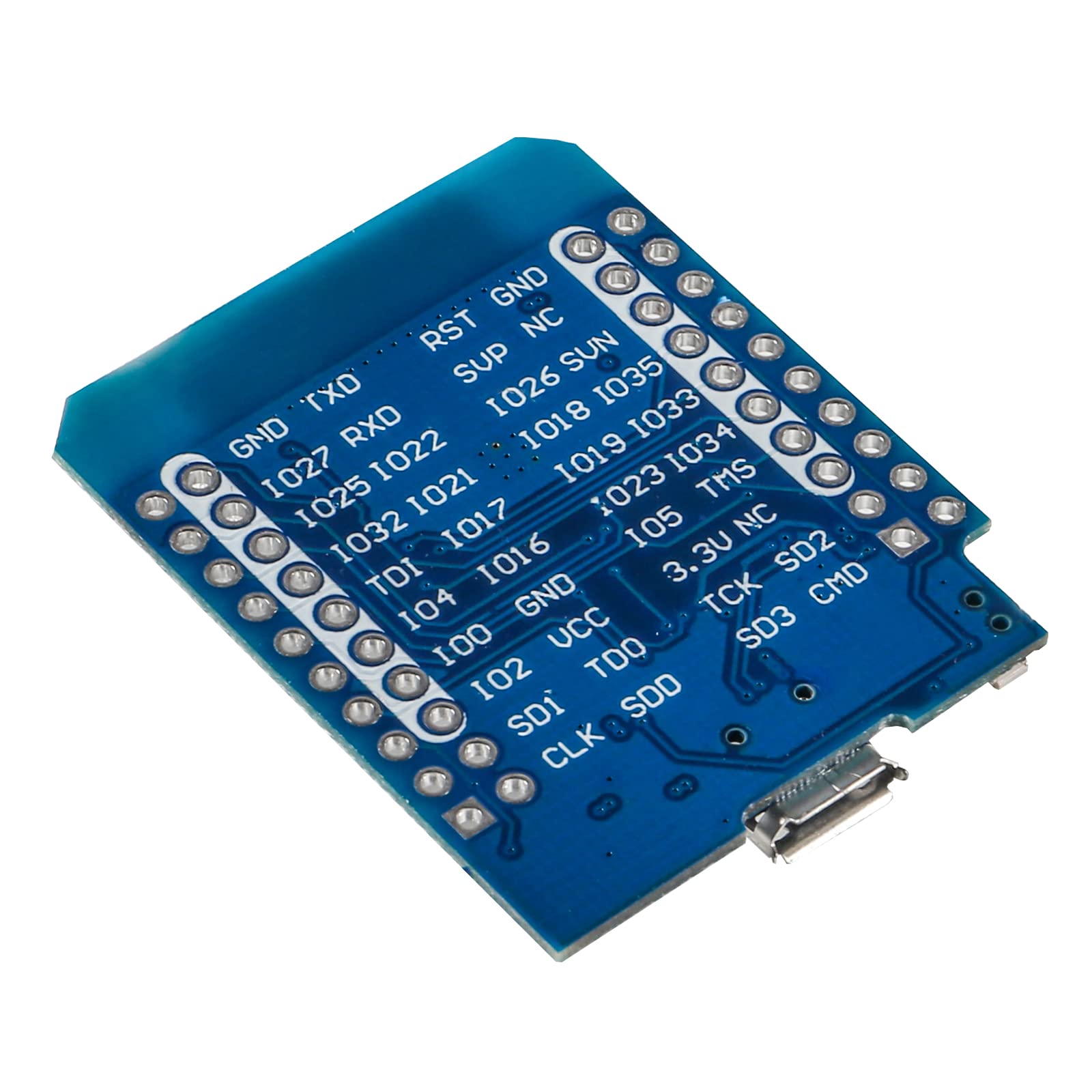 AEDIKO 4pcs ESP32 D1 Mini ESP-32 Micro USB Board WiFi+Bluetooth Development Module Board Base on ESP8266
