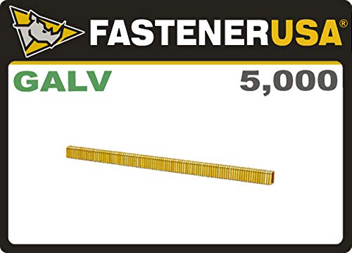 1/4" Leg x 1/4" Crown 18GA GALV L04 Staples 5,000ct | L04