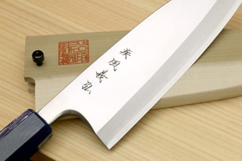 Yoshihiro Inox Stainless Steel Deba Japanese Fish Fillet Chef Knife (7'' (180mm))