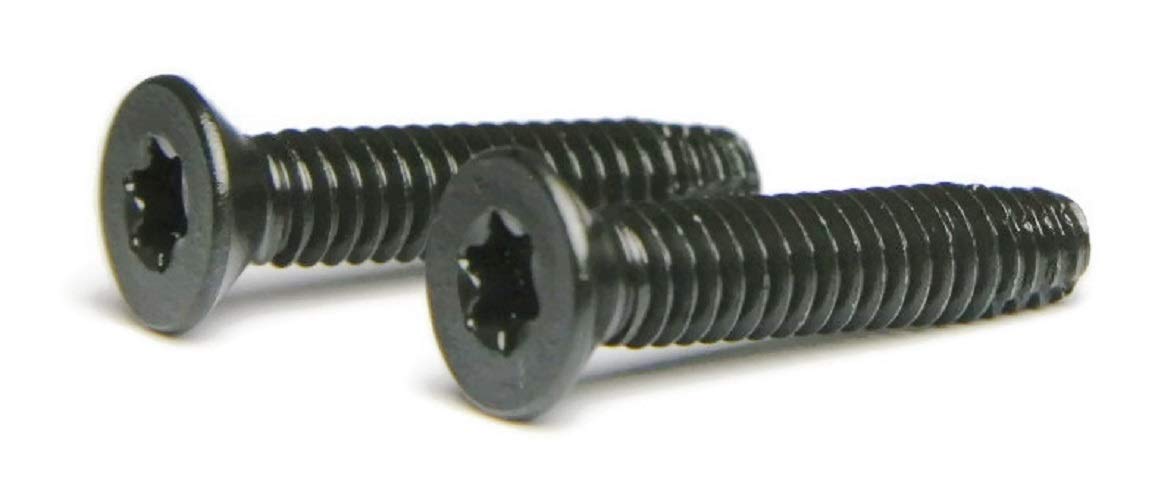 1/4"-20 Flat Head T30 Star Drive Thread Cutting Trailer Floorboard Screws - Qty 200 (1/4"-20 x 1)