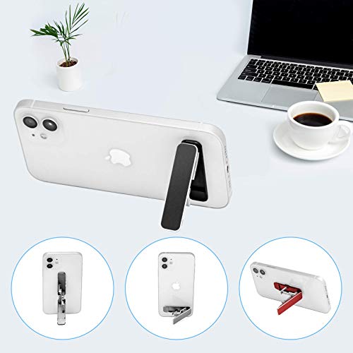 DWTB Cell Phone Kickstand,Multi-Angle Aluminum Kickstand(Adjustable Angle)(Vertical and Horizontal Stand) Compatible with iPhone 14/14 Plus/14 Pro/14 Pro Max, Black